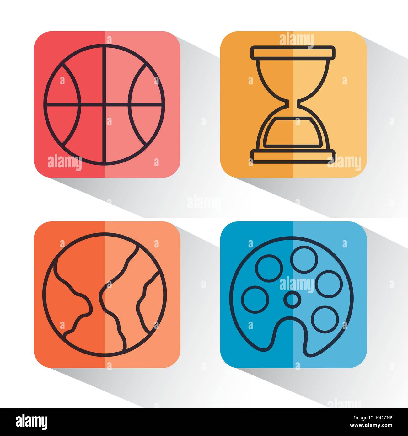 school elements design Stock Vector Image & Art - Alamy