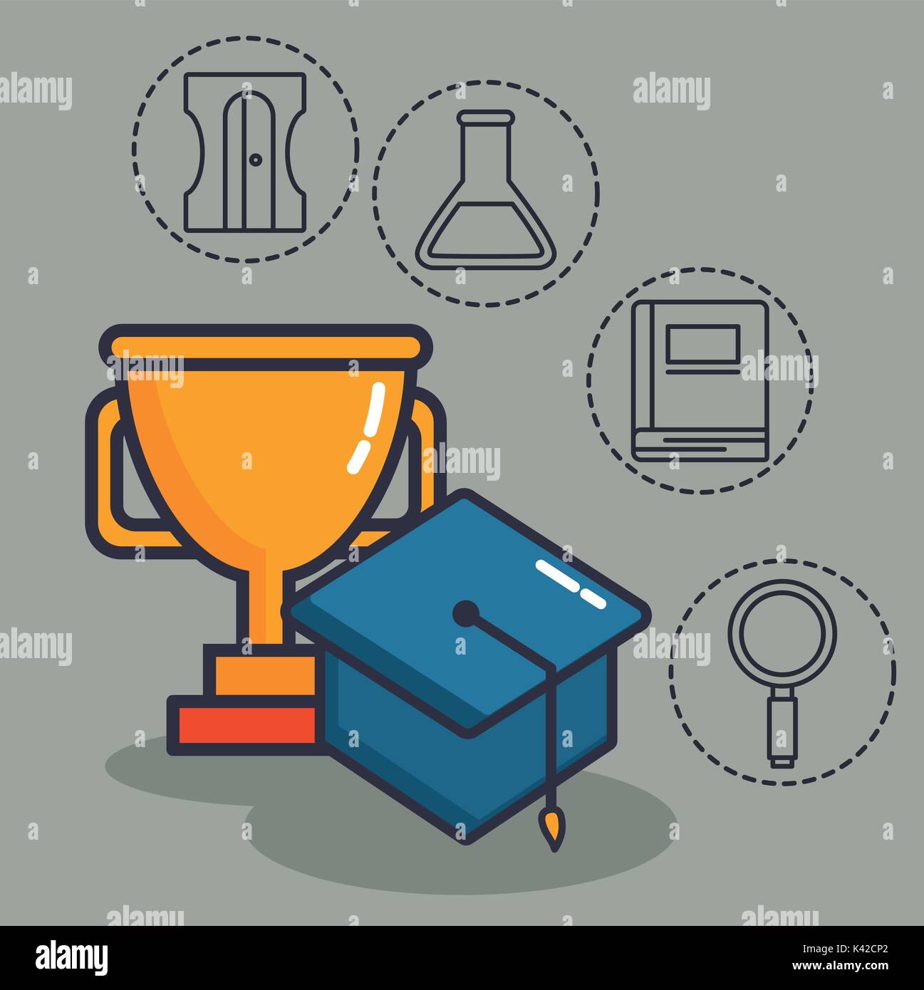 school elements design Stock Vector Image & Art - Alamy
