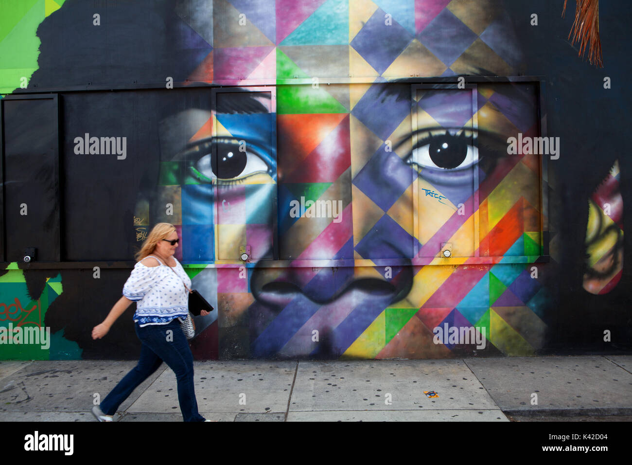Streetart, Wynward Walls, Miami, Florida Stock Photo - Alamy