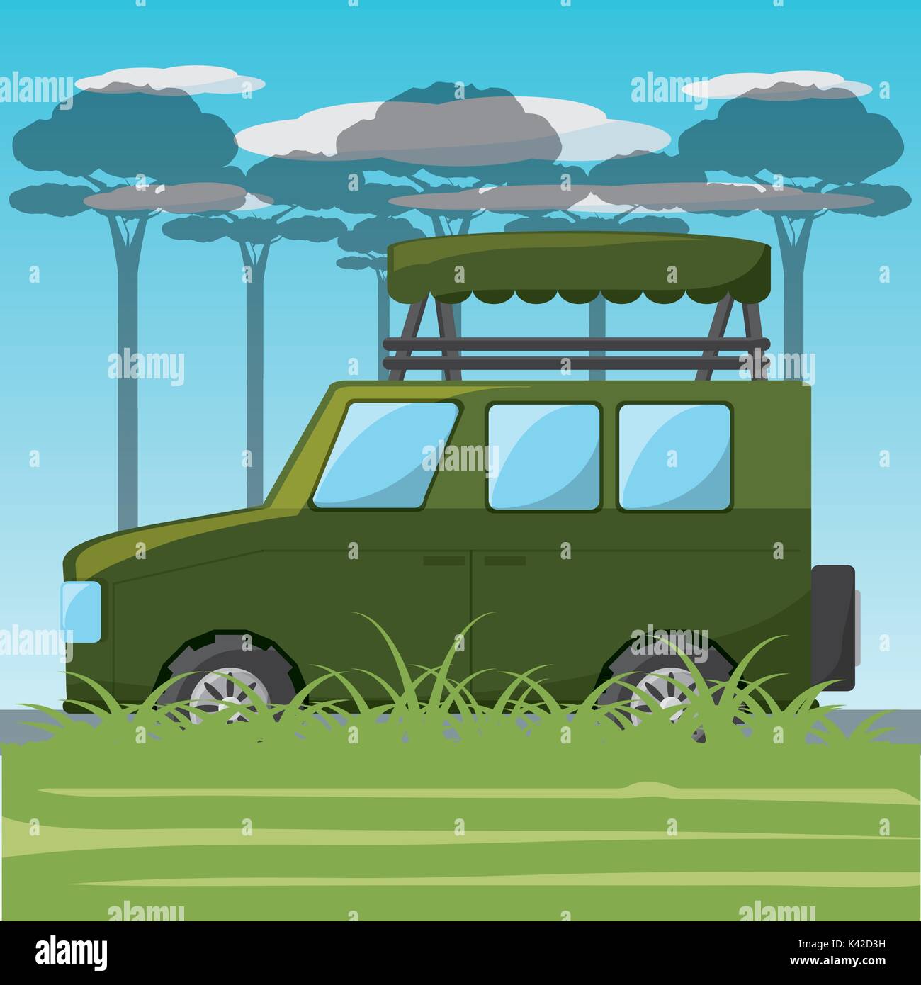 african safari design Stock Vector Image & Art - Alamy