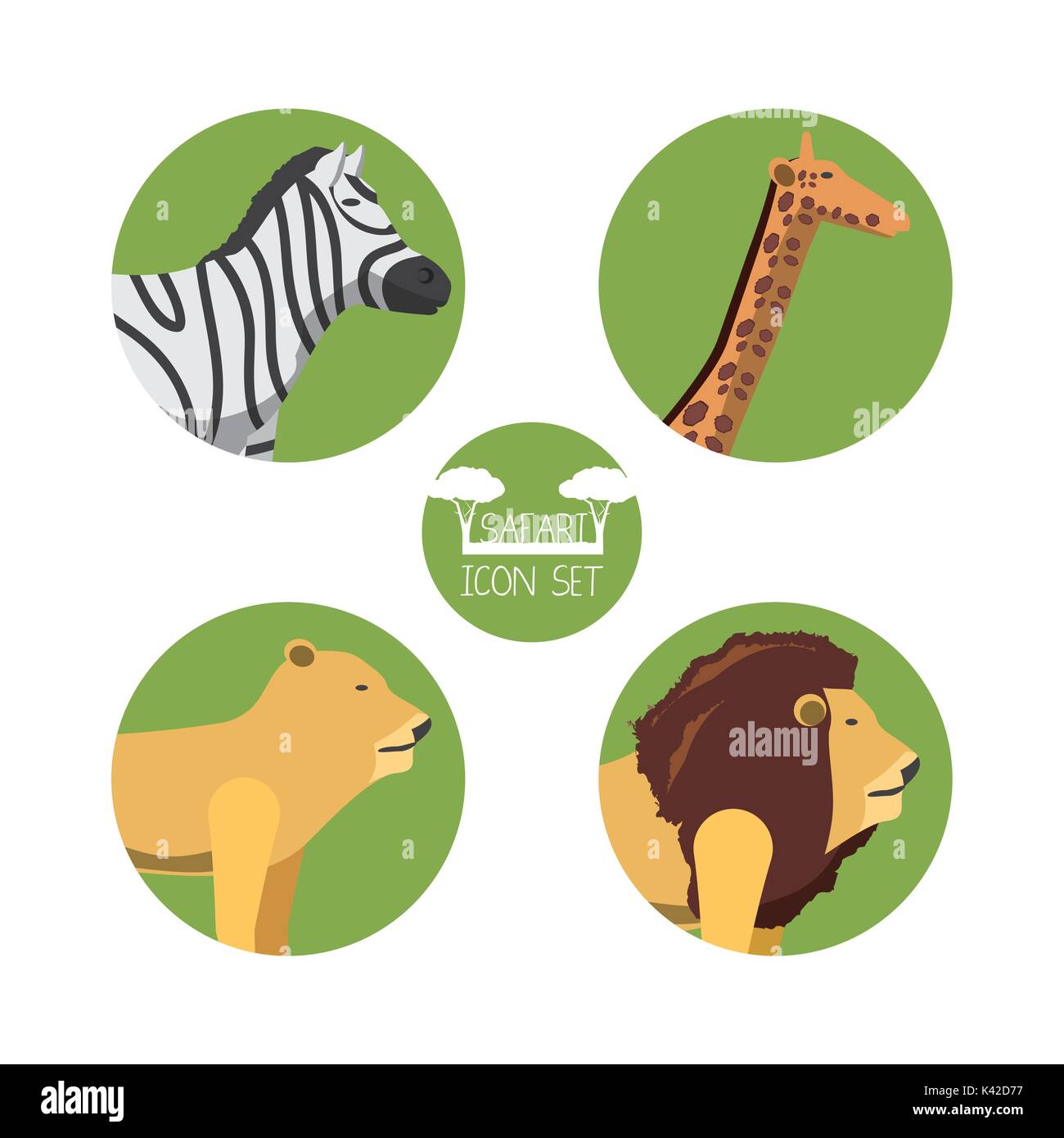 african safari design Stock Vector Image & Art - Alamy