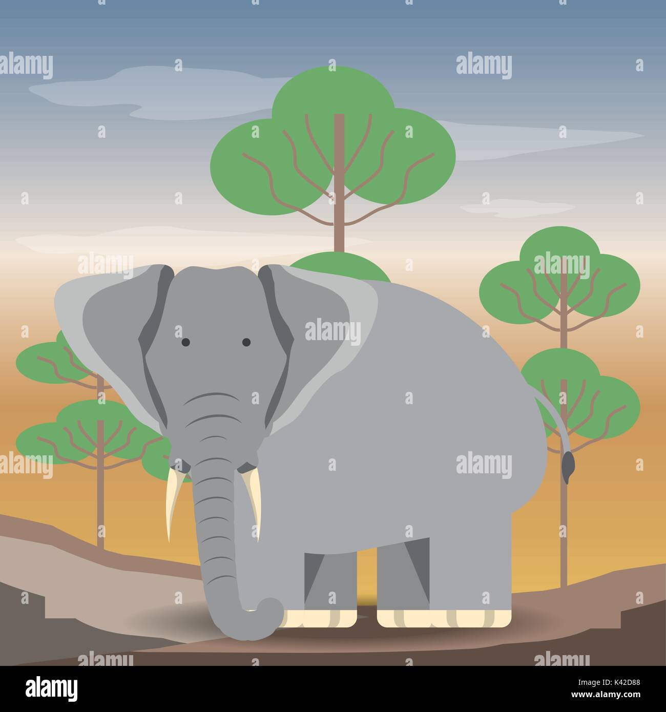 wild animals design Stock Vector Image & Art - Alamy