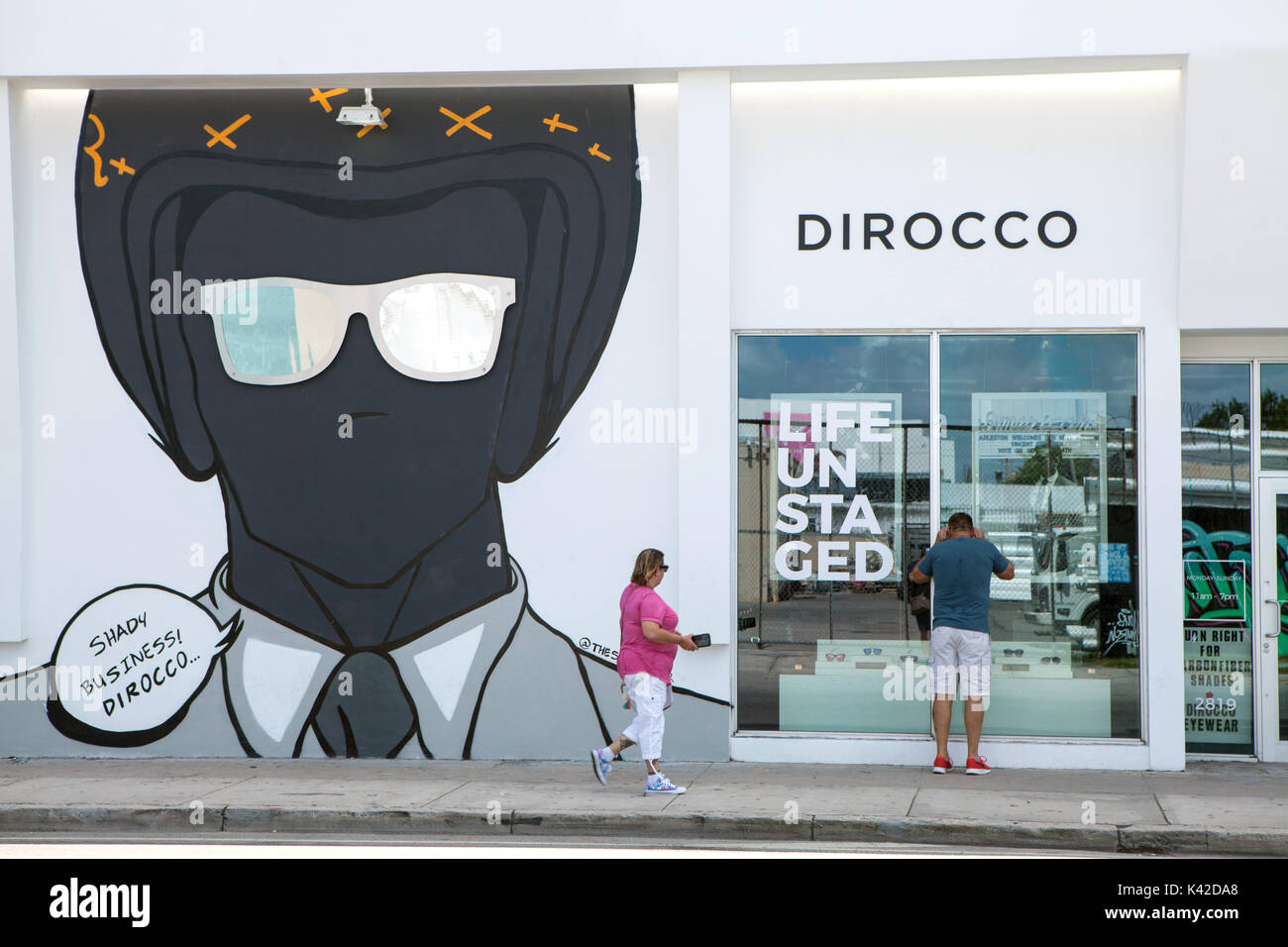 Streetart, Wynward Walls, Miami, Florida Stock Photo - Alamy