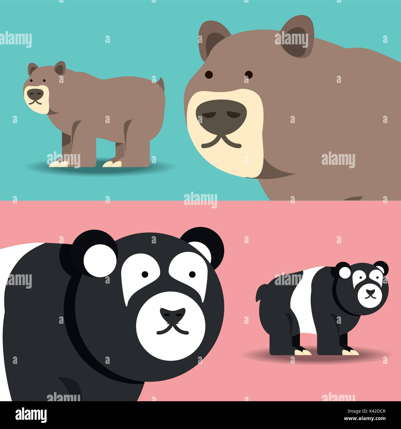 wild animals design Stock Vector Image & Art - Alamy