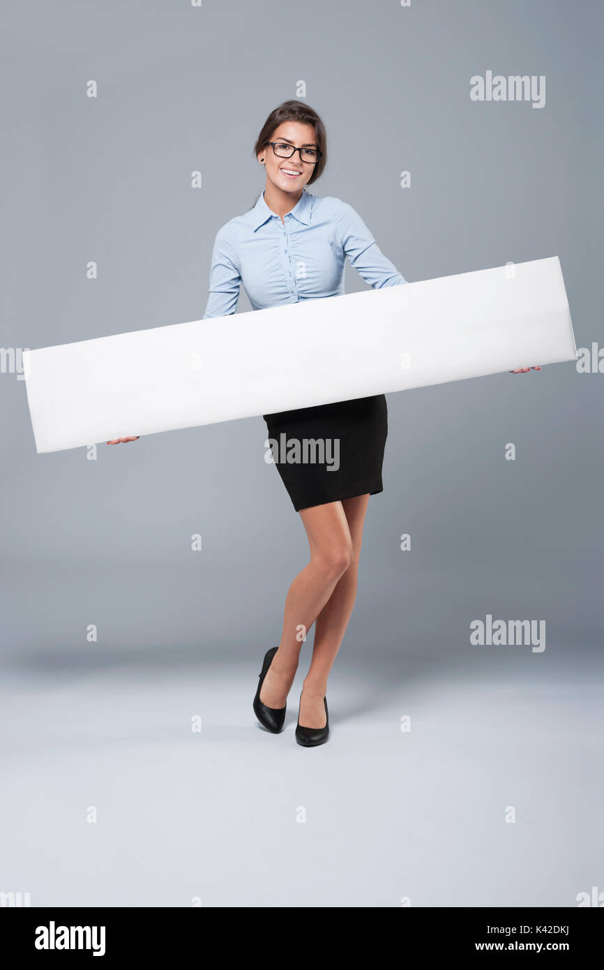 Empty placard hi-res stock photography and images - Alamy
