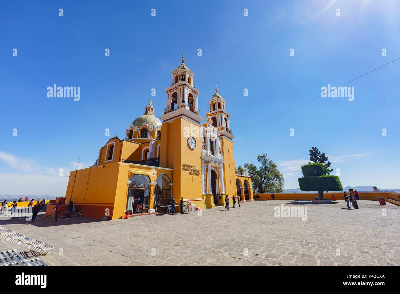 Cholula pyramid hi-res stock photography and images - Alamy