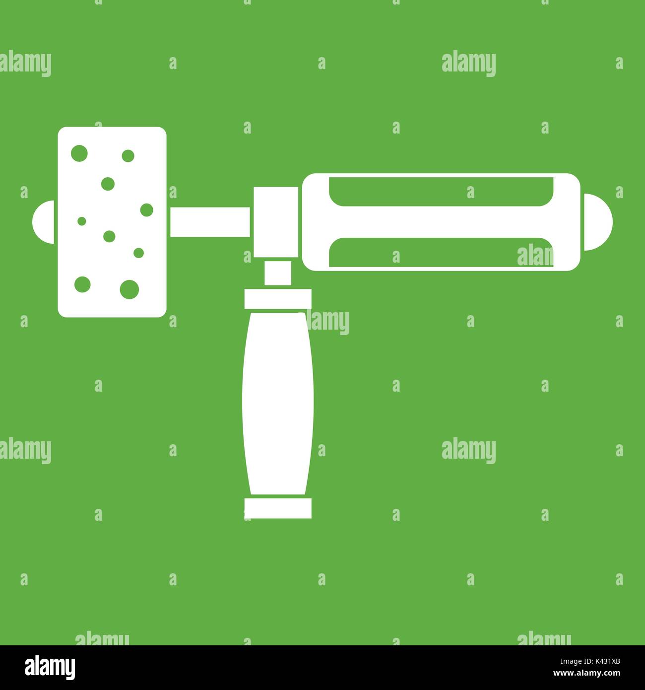 Precision grinding machine icon green Stock Vector Image & Art - Alamy