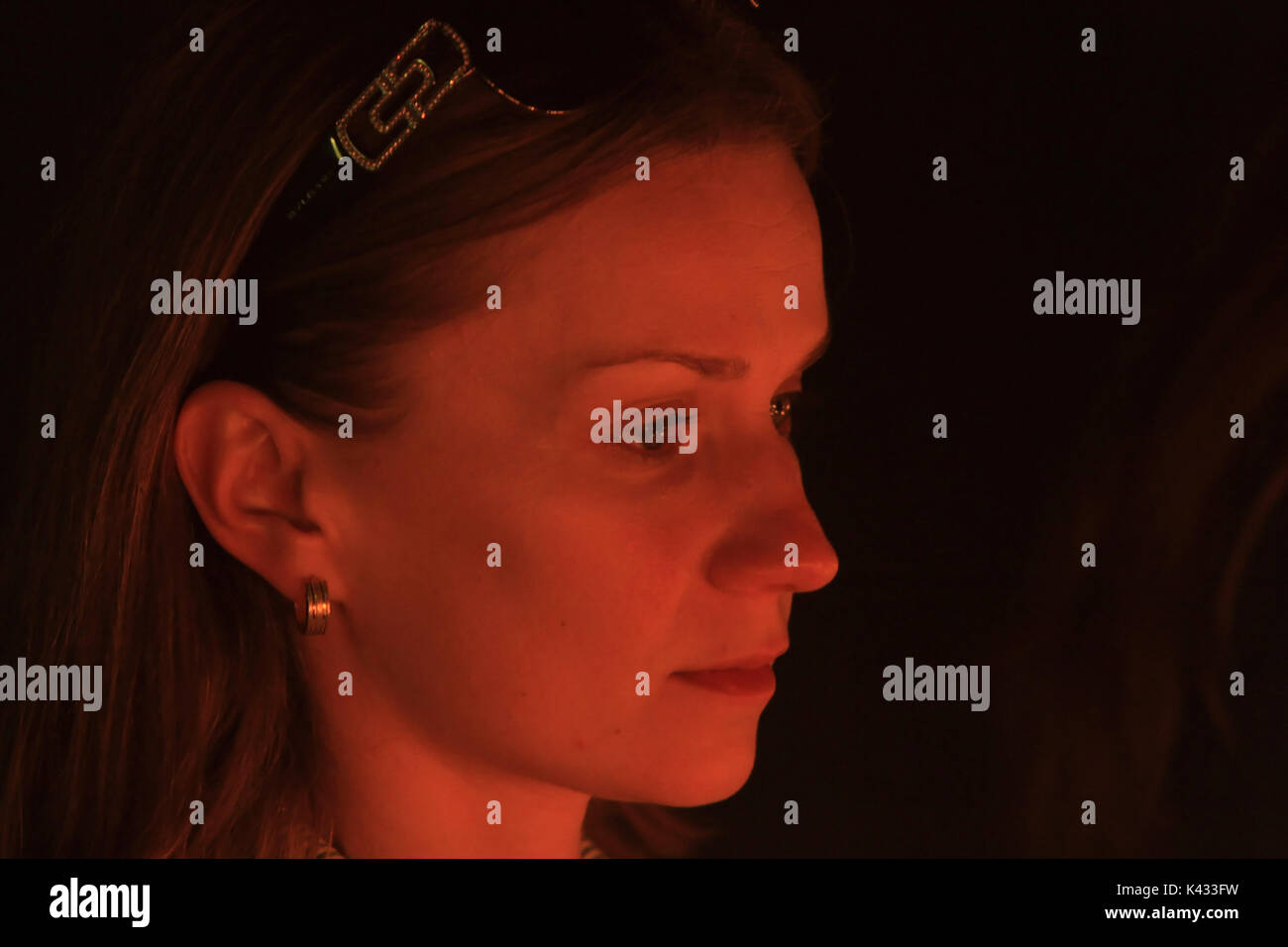 Woman praying candles hi-res stock photography and images - Alamy