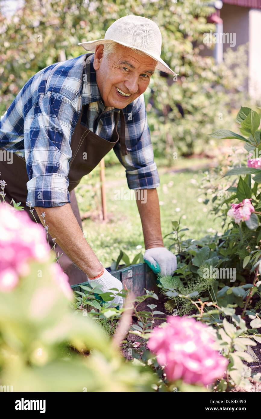 Staying in touch with nature Stock Photo - Alamy