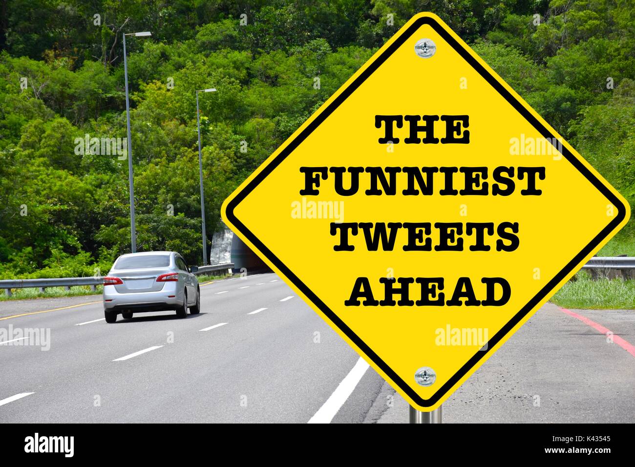 Funniest road sign hi-res stock photography and images - Alamy
