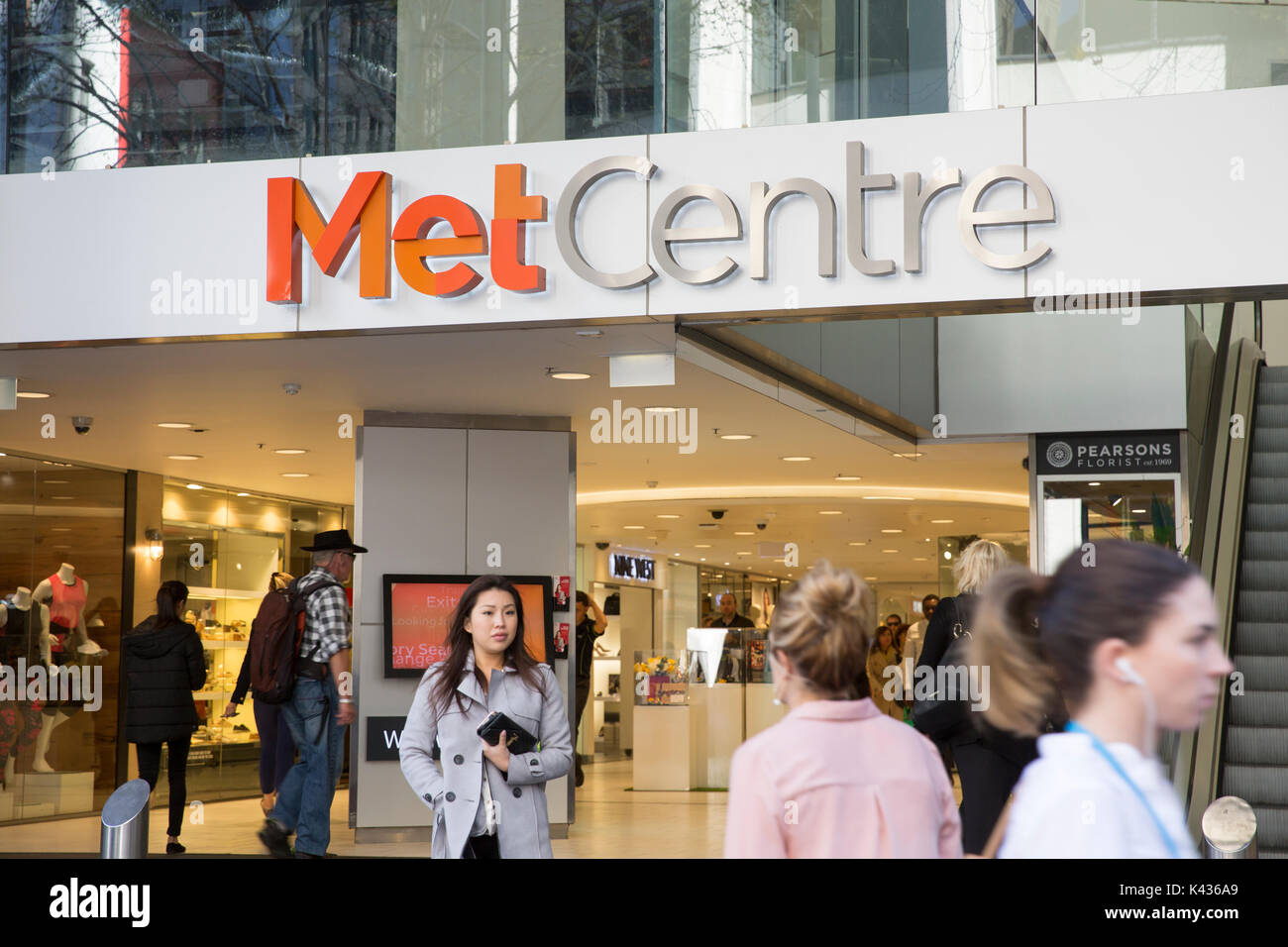 Metcentre shopping centre store mall in Sydney city centre contains ...