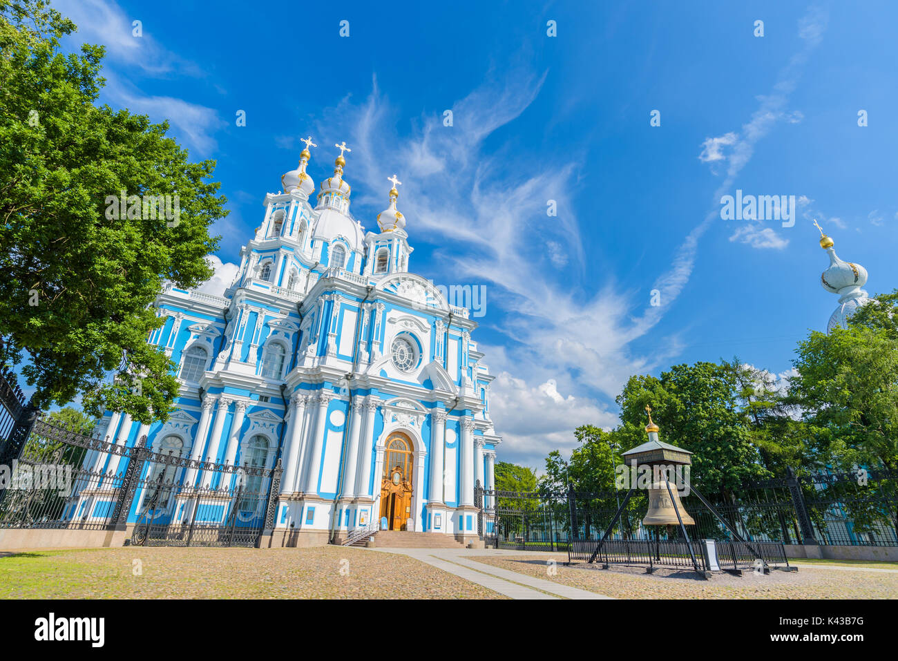Resurrection of christ smolny cathedral High Resolution Stock ...