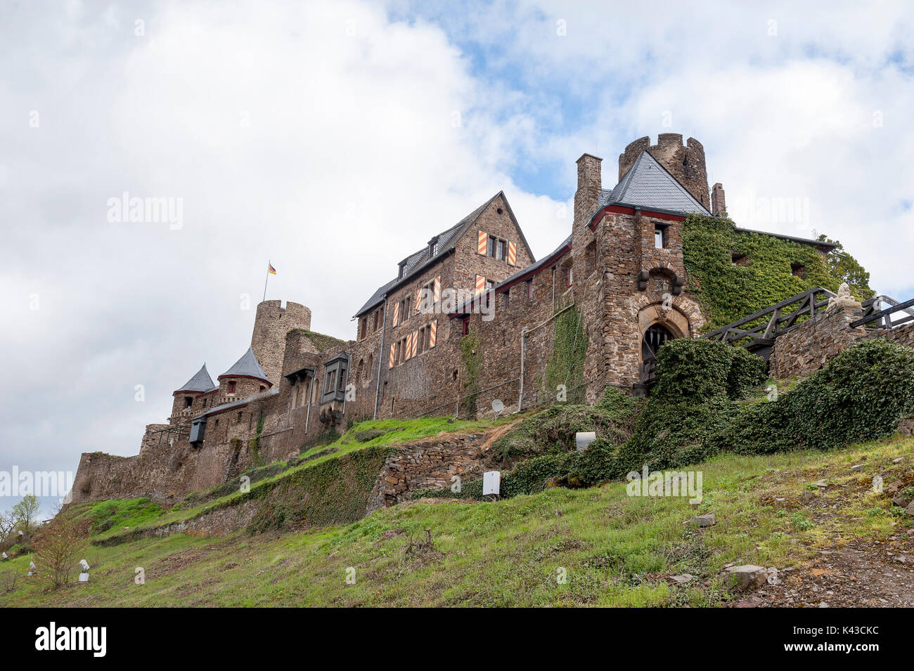 Thurant Castle, county of Mayen-Koblenz, Rhineland-Palatinate, Germany ...