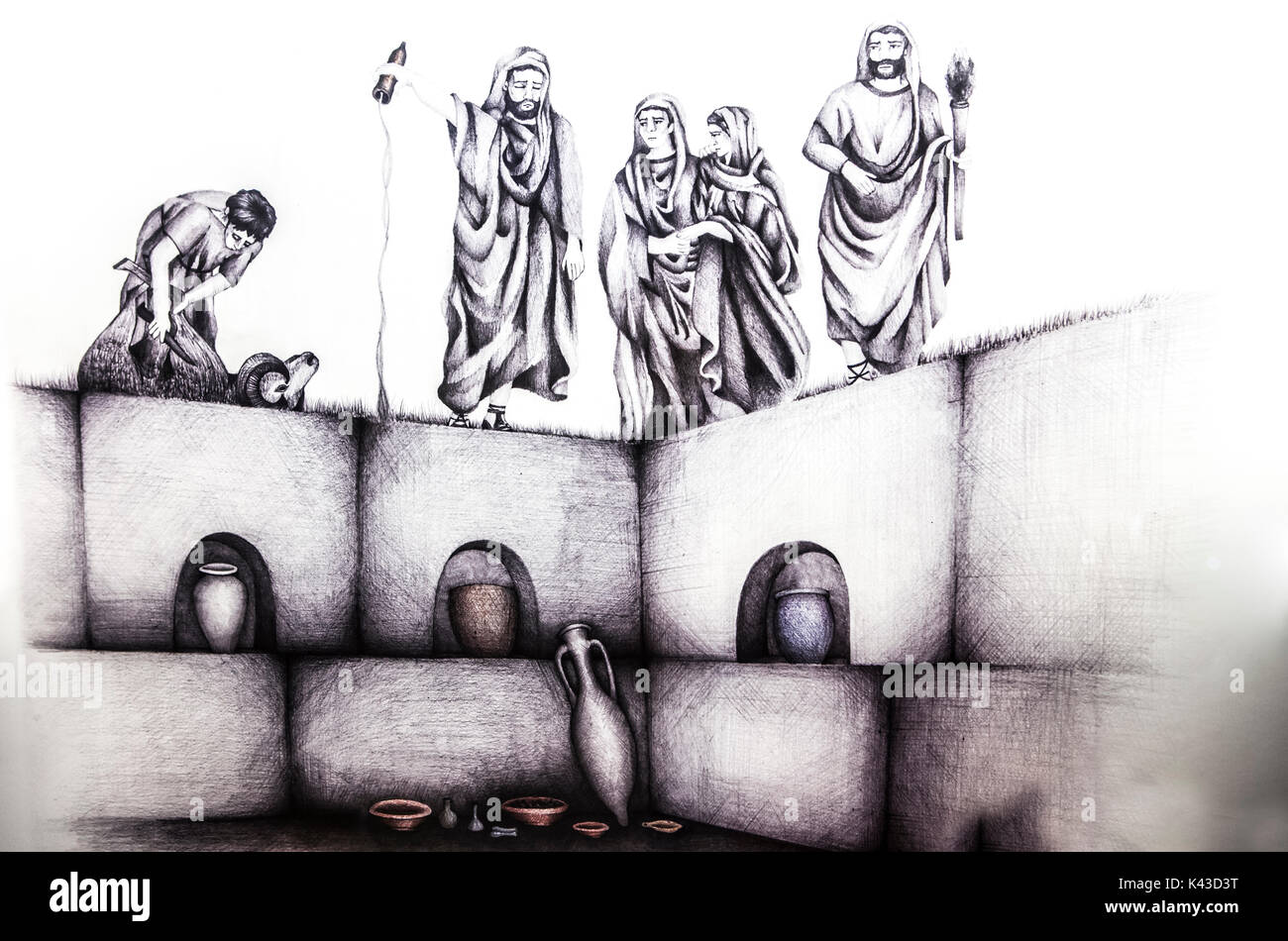 Roman columbarium hi-res stock photography and images - Alamy