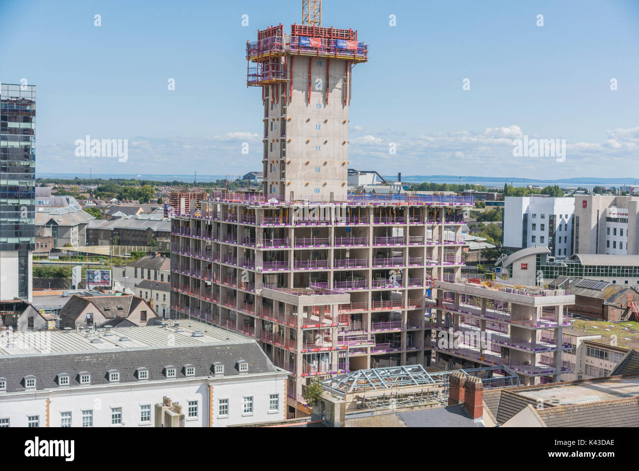 New Student accommodation under construction on Bridge Street in ...