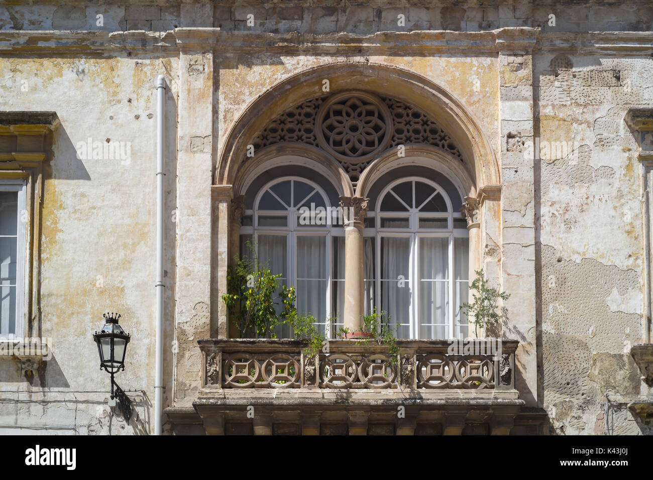 The wonderful baroque city of Lecce, in Salento, Puglia region Stock ...