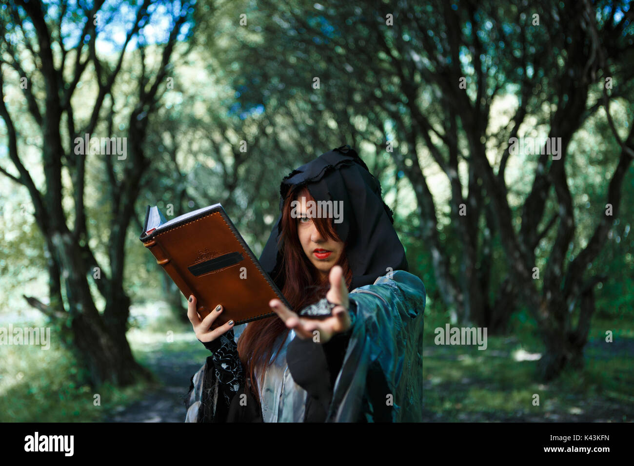 Book with spells hi-res stock photography and images - Alamy