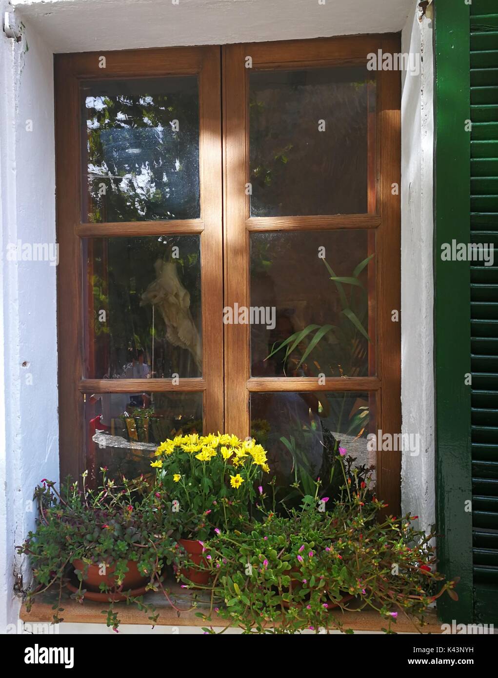 Window in Spain Stock Photo - Alamy