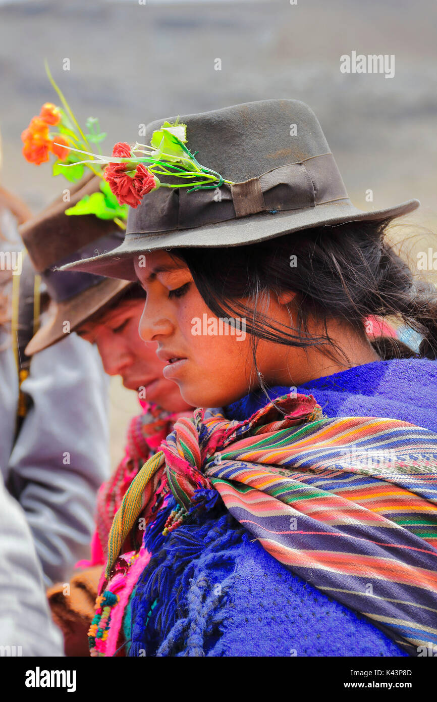Ayacucho. Noviembre 10, 2015 - Women of the Tacuri family Stock Photo ...