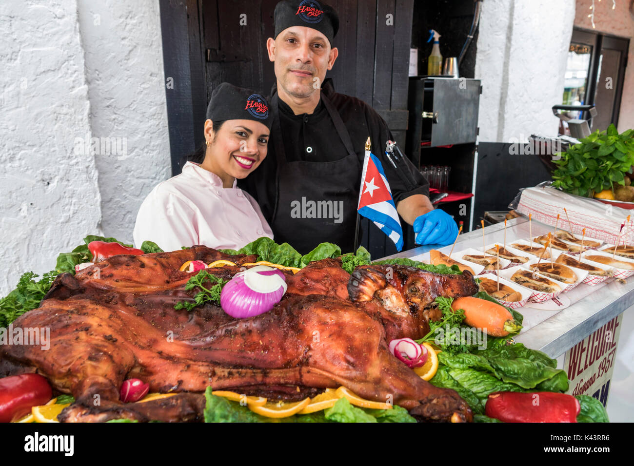 Miami Beach Florida,Espanola Way,grand reopening block party,Hispanic ...