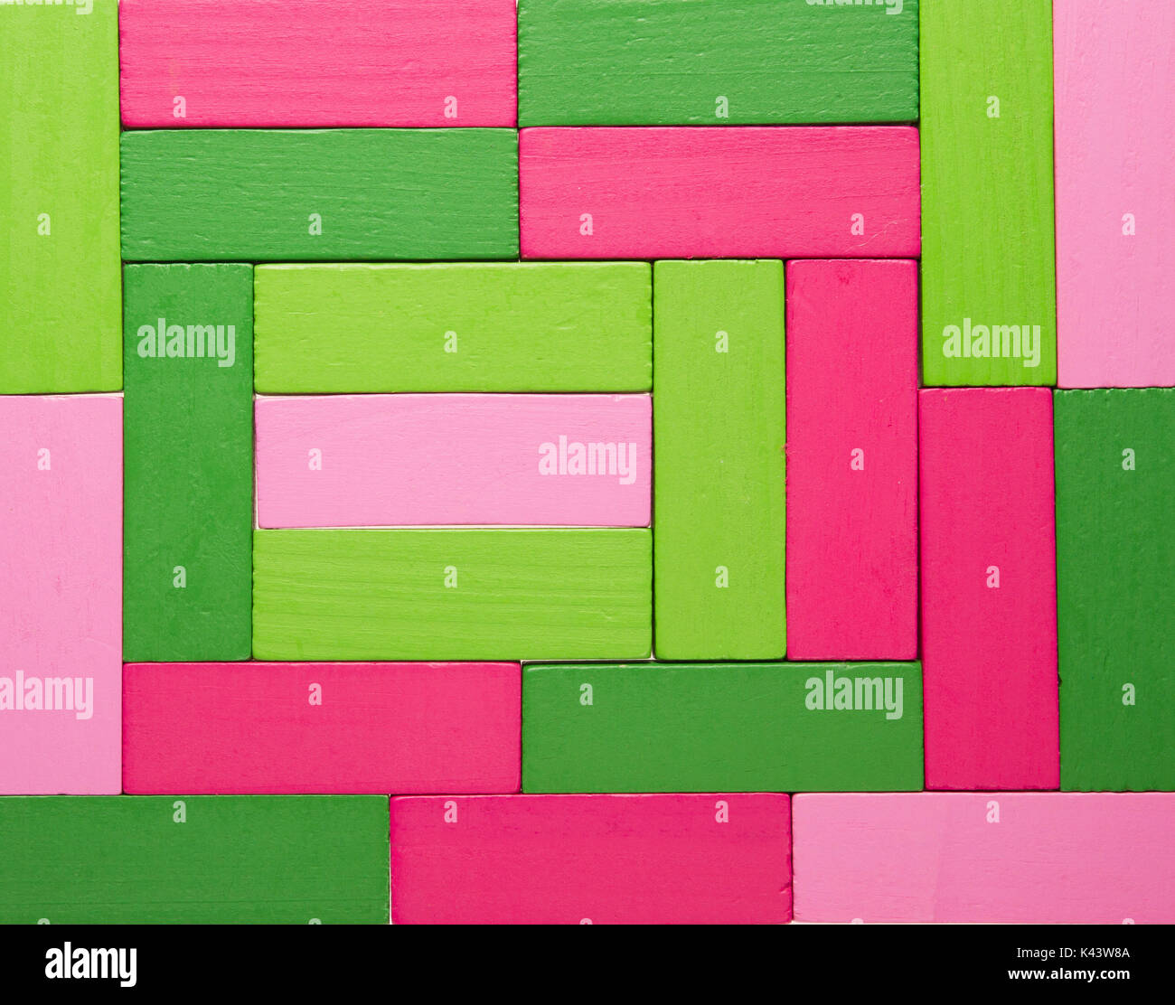 Colorful wooden blocks background Stock Photo - Alamy