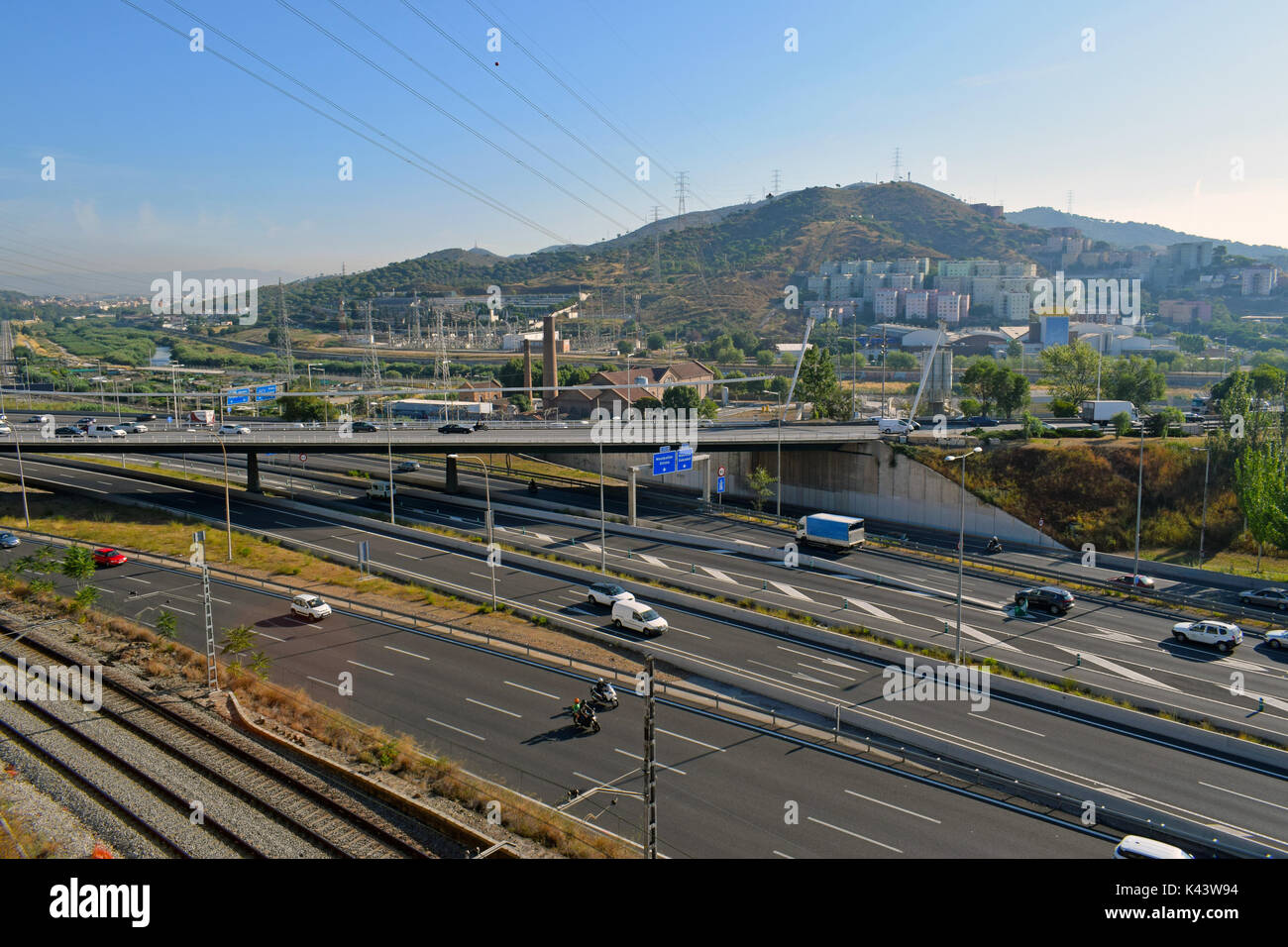 highway and highway landscape Stock Photo - Alamy