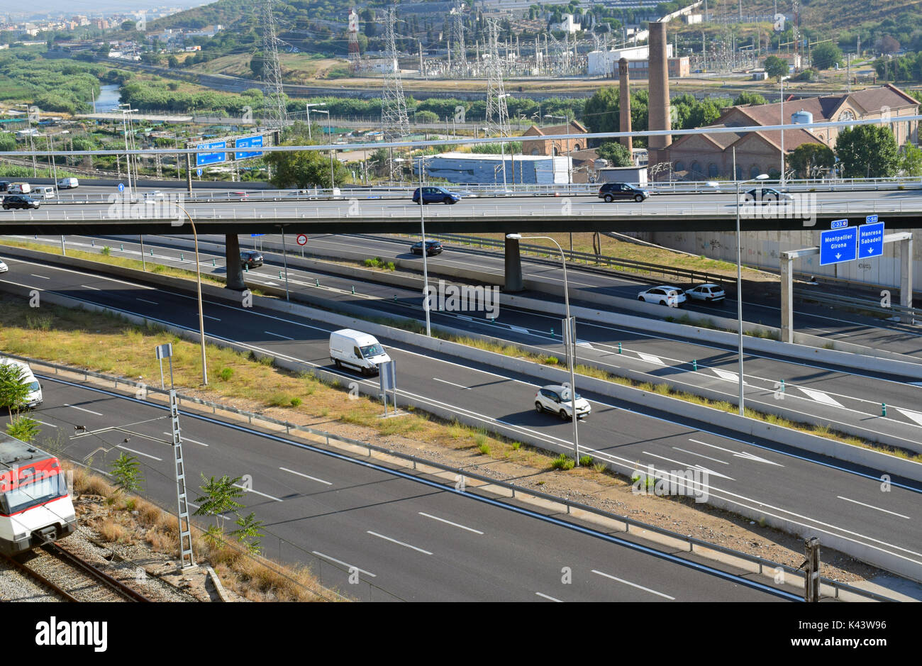 highway and highway landscape Stock Photo - Alamy