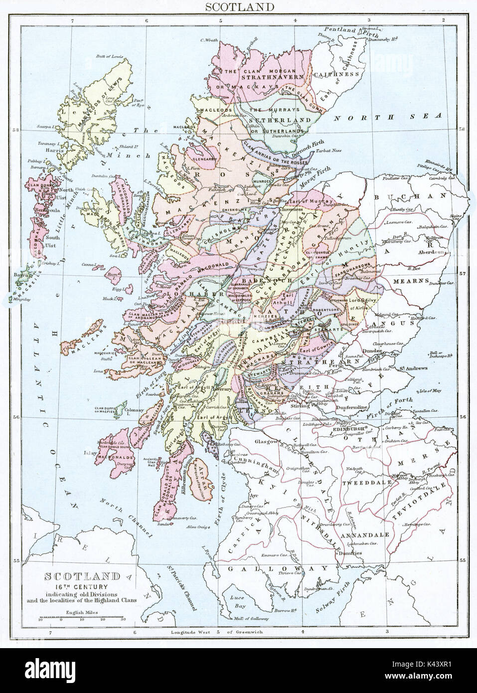 Edinburgh scotland 1875 hi-res stock photography and images - Alamy