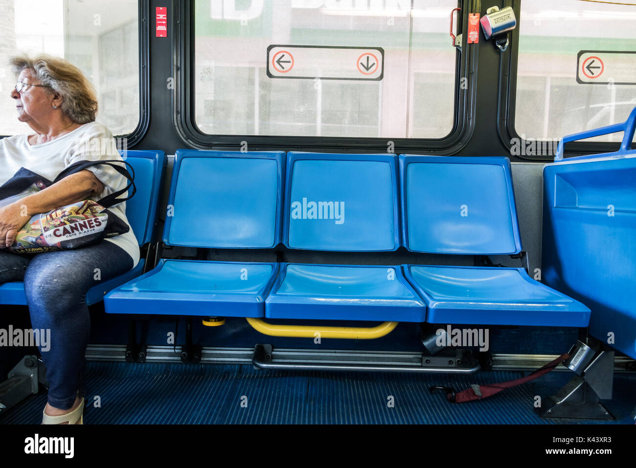 Elderly Using Bus High Resolution Stock Photography and Images - Alamy