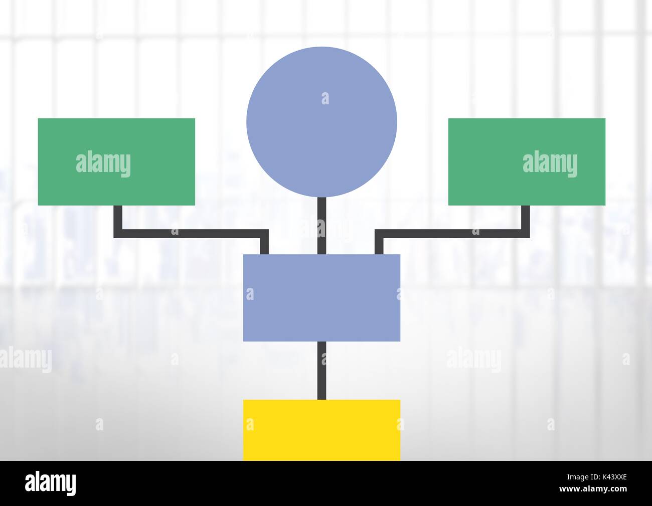 Digital composite of Colorful mind map over bright background Stock ...