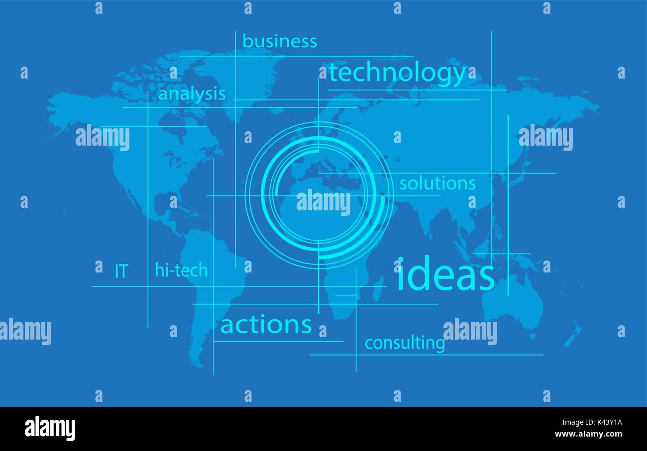 world map infographic Stock Vector Image & Art - Alamy