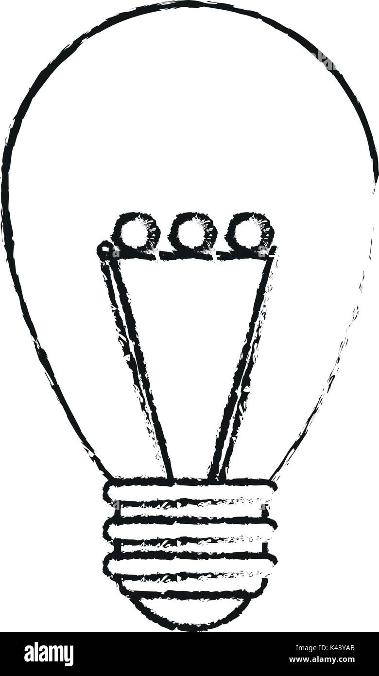 Isolated light bulb design Stock Vector Image & Art - Alamy