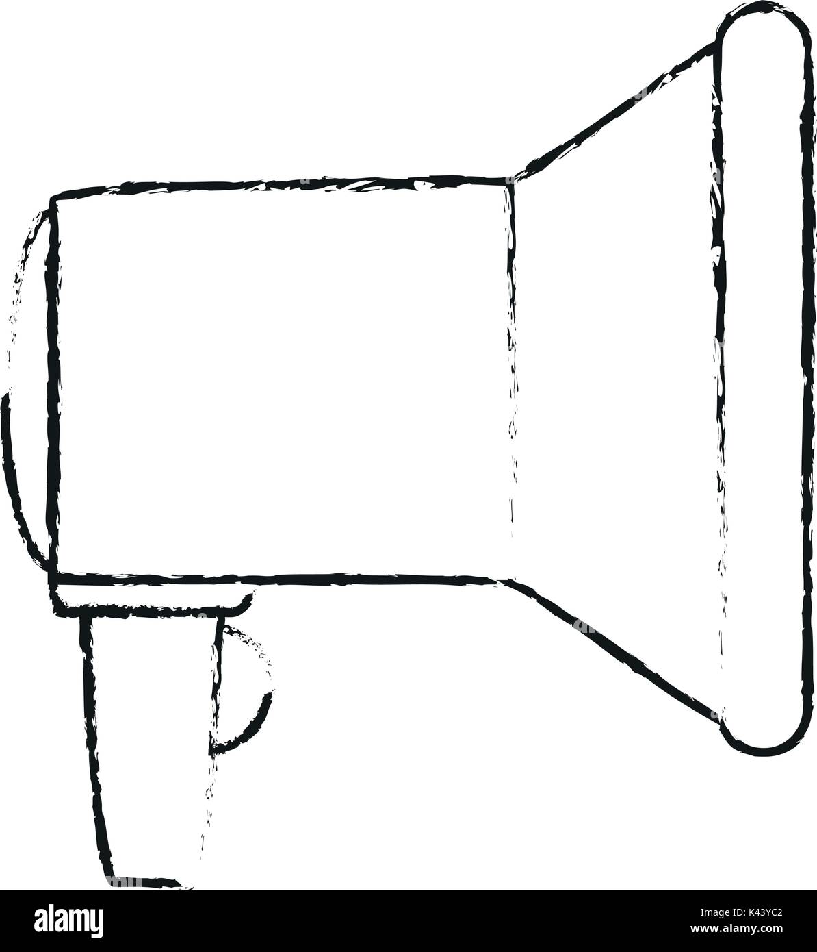 Isolated megaphone design Stock Vector Image & Art - Alamy