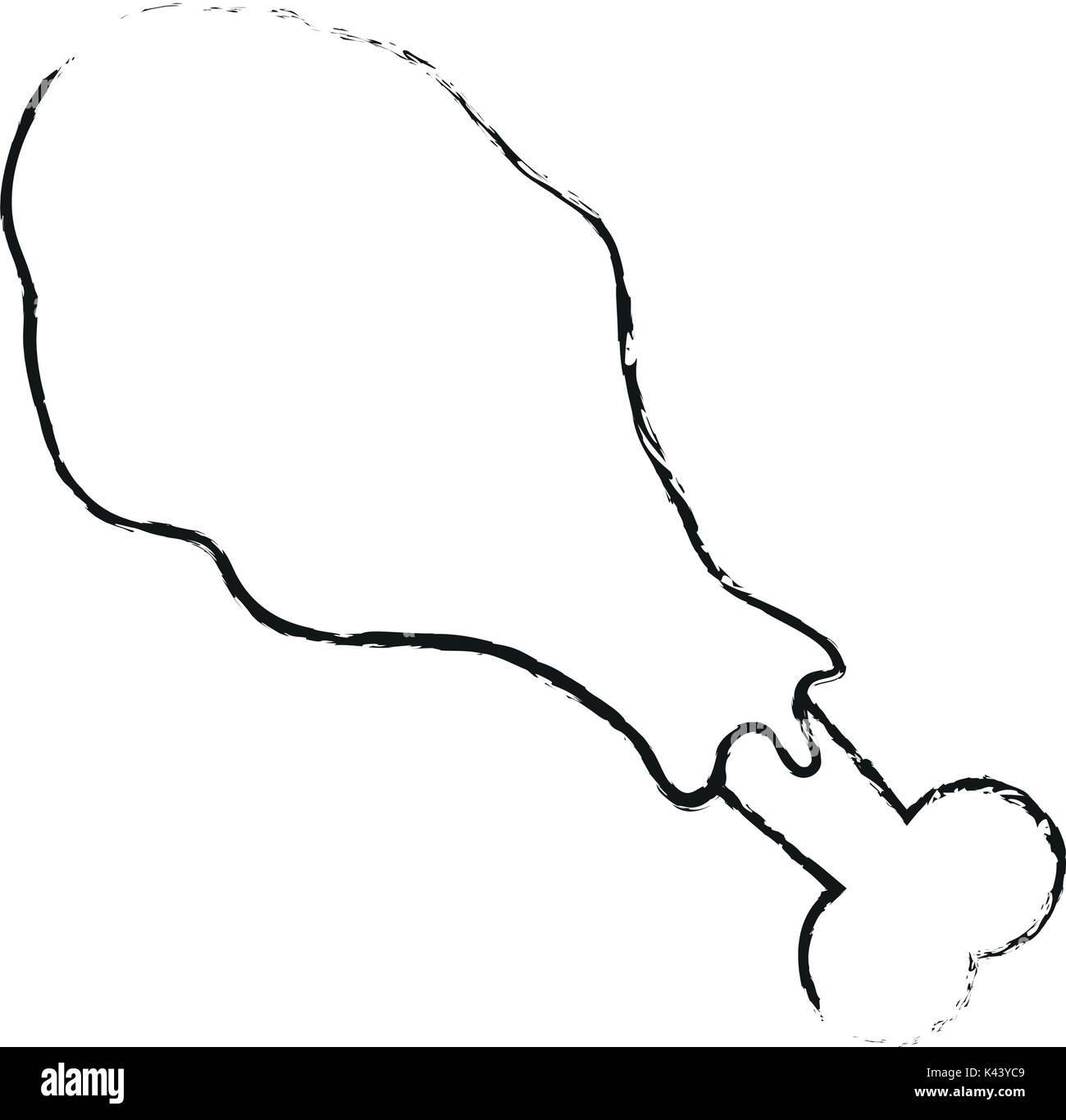 Isolated chicken design Stock Vector Image & Art - Alamy