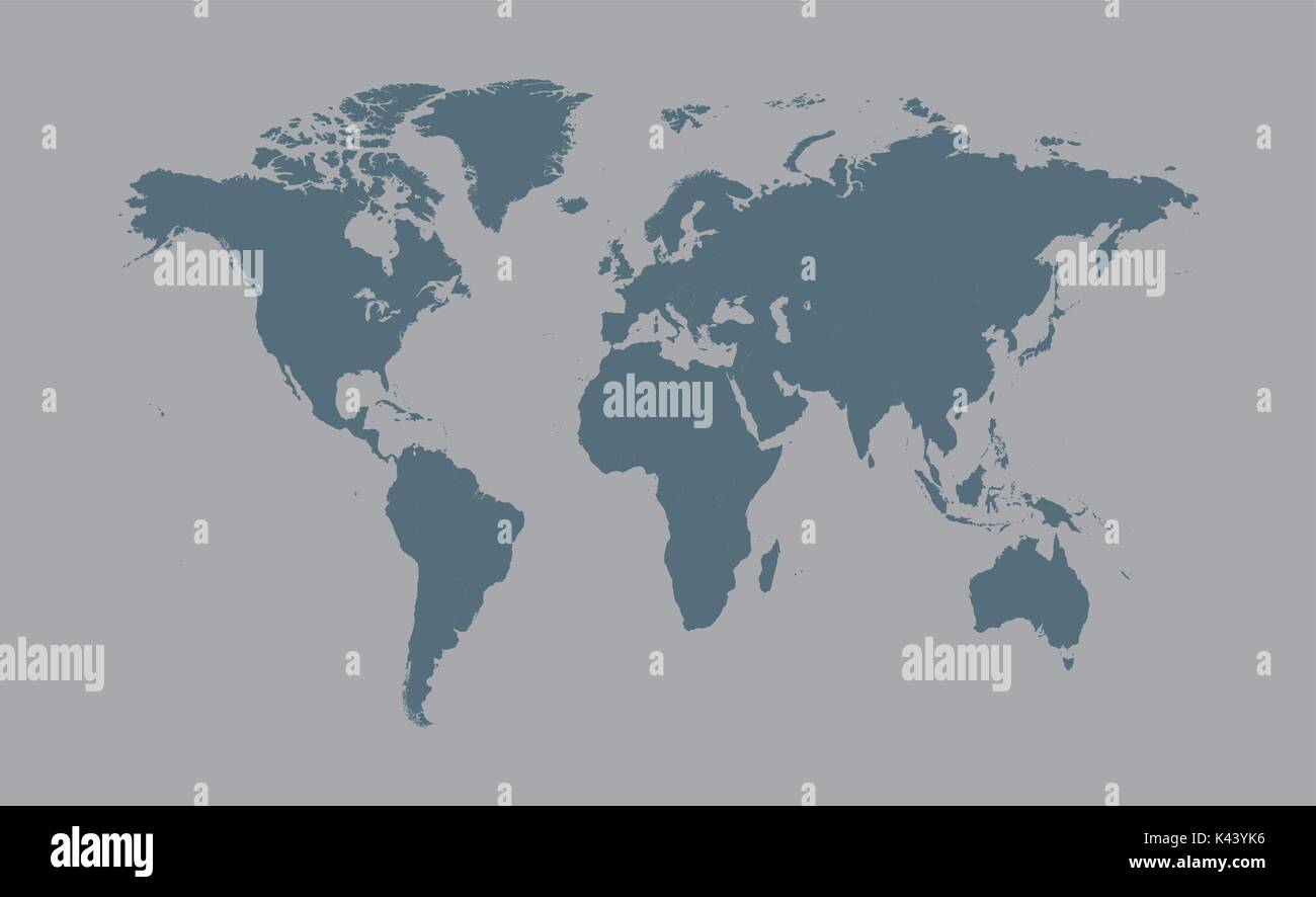 World map vector Stock Vector Image & Art - Alamy