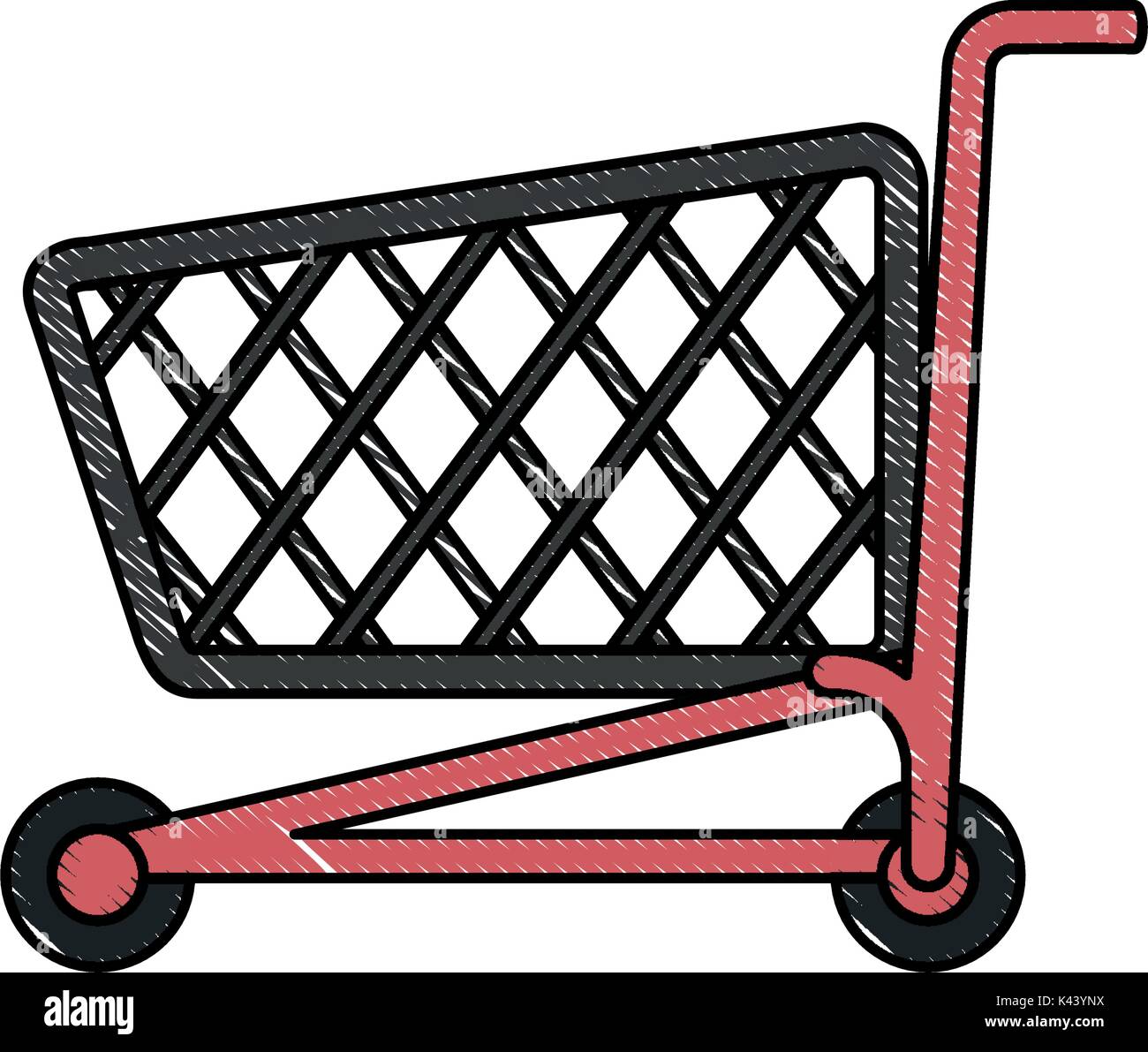Isolated shopping cart design Stock Vector Image & Art - Alamy