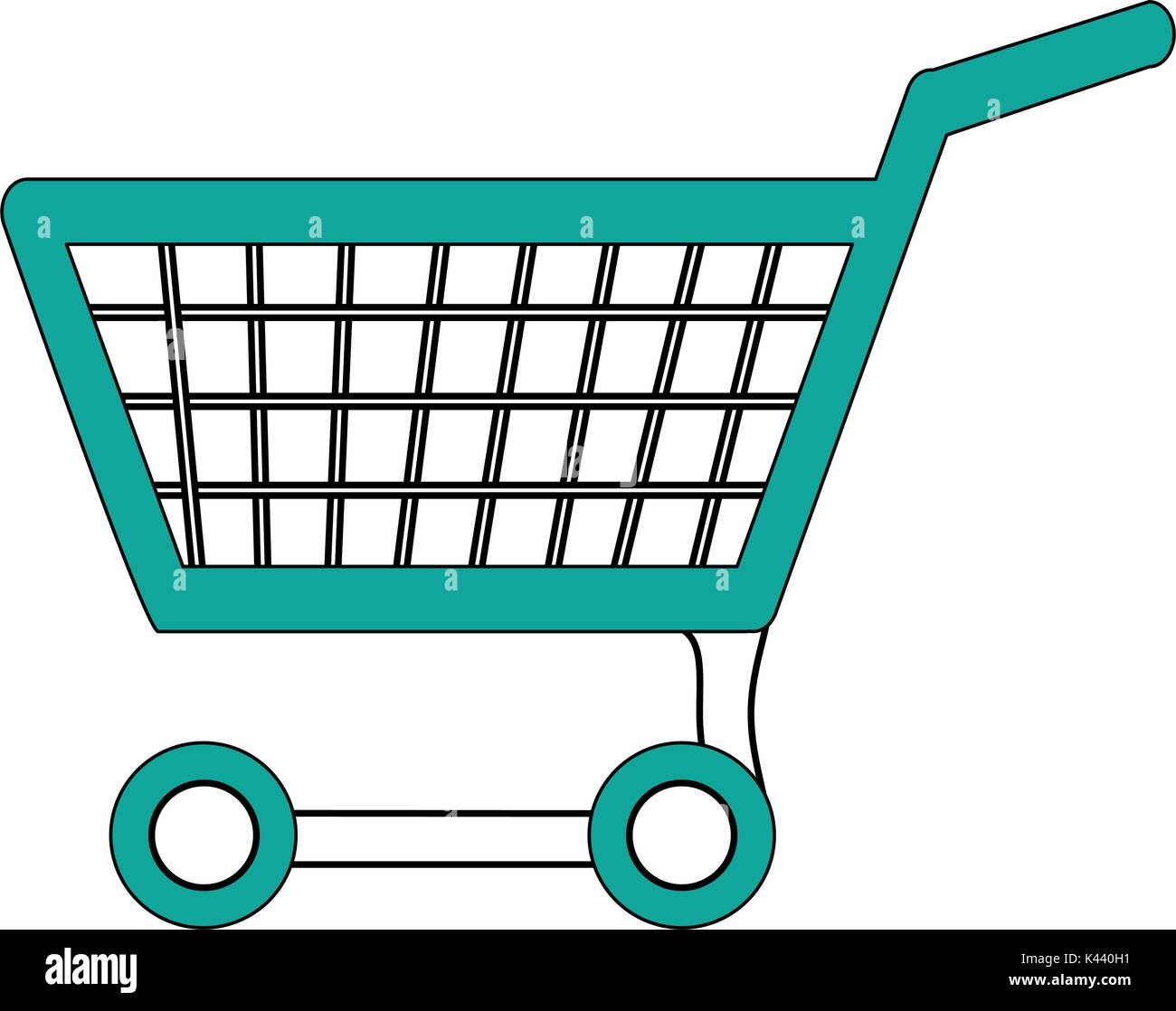 Isolated shopping cart design Stock Vector Image & Art - Alamy