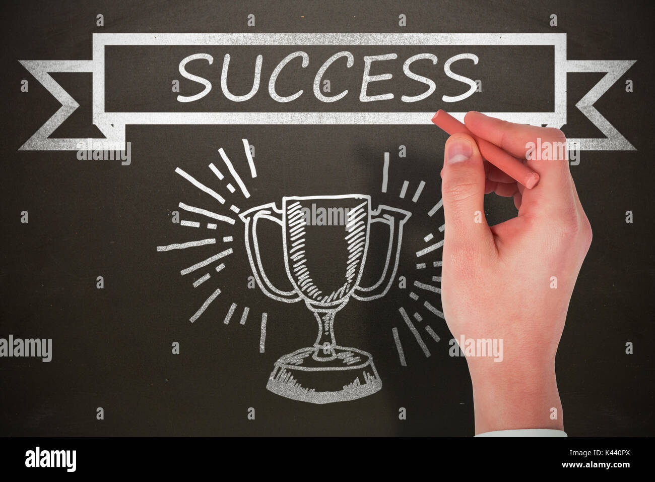 Hand writing trophy hi-res stock photography and images - Alamy