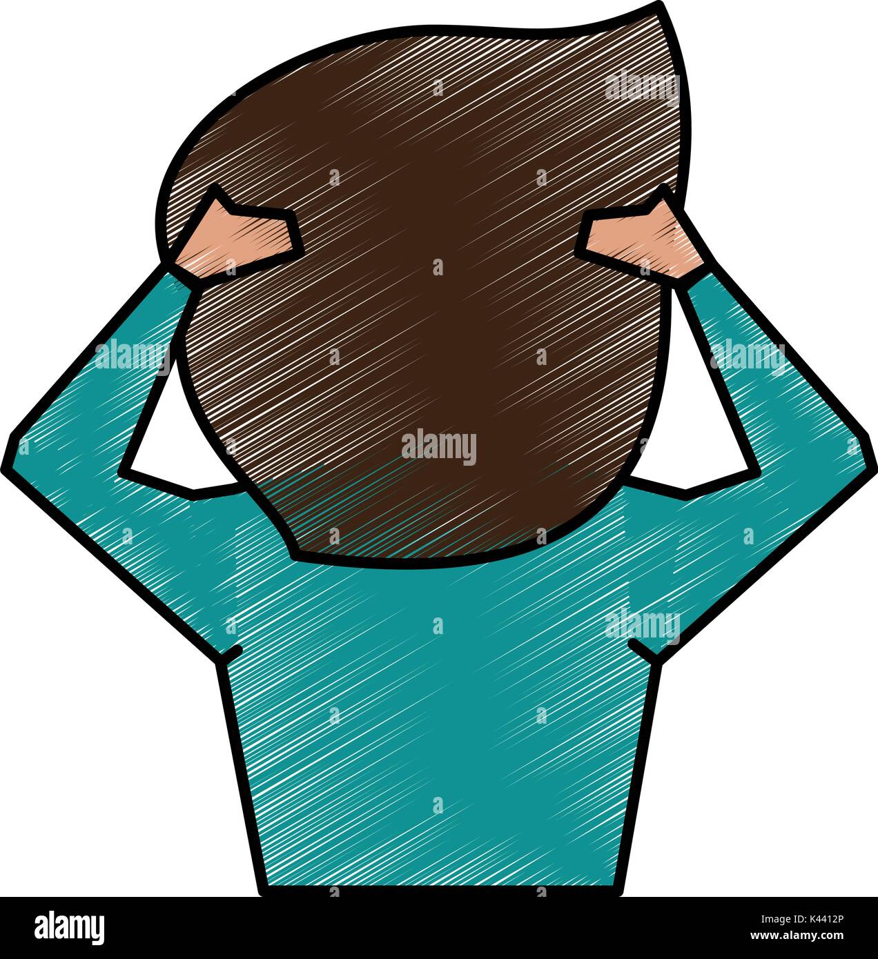 Confused picture Stock Vector Images - Alamy