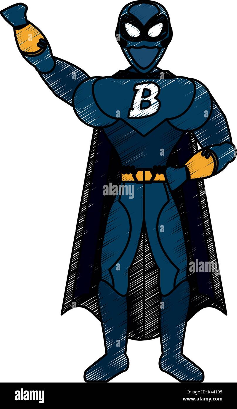 Draw superhero cartoon style vector hi-res stock photography and images ...