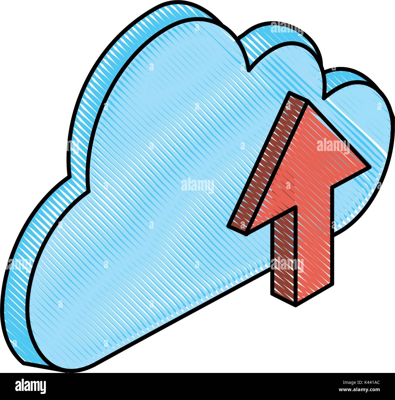 Cloud computing symbol Stock Vector Image & Art - Alamy