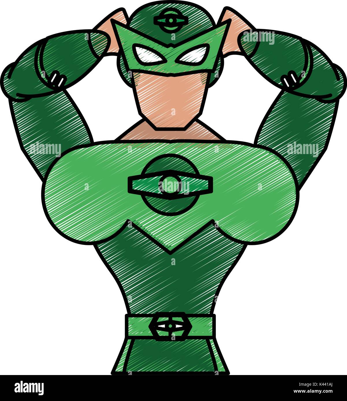 Superhero character cartoon Stock Vector Image & Art - Alamy