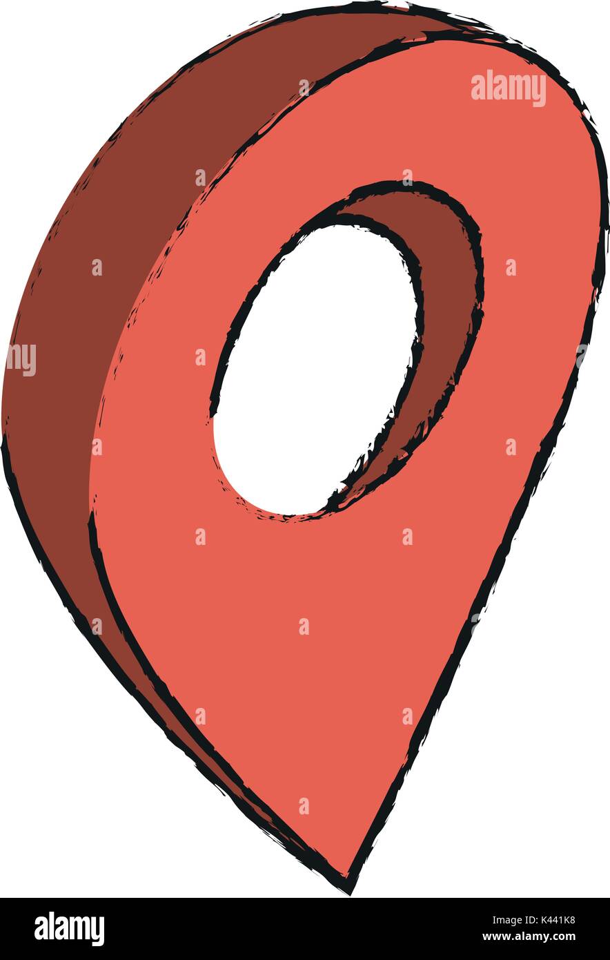 Map location pointer Stock Vector Image & Art - Alamy