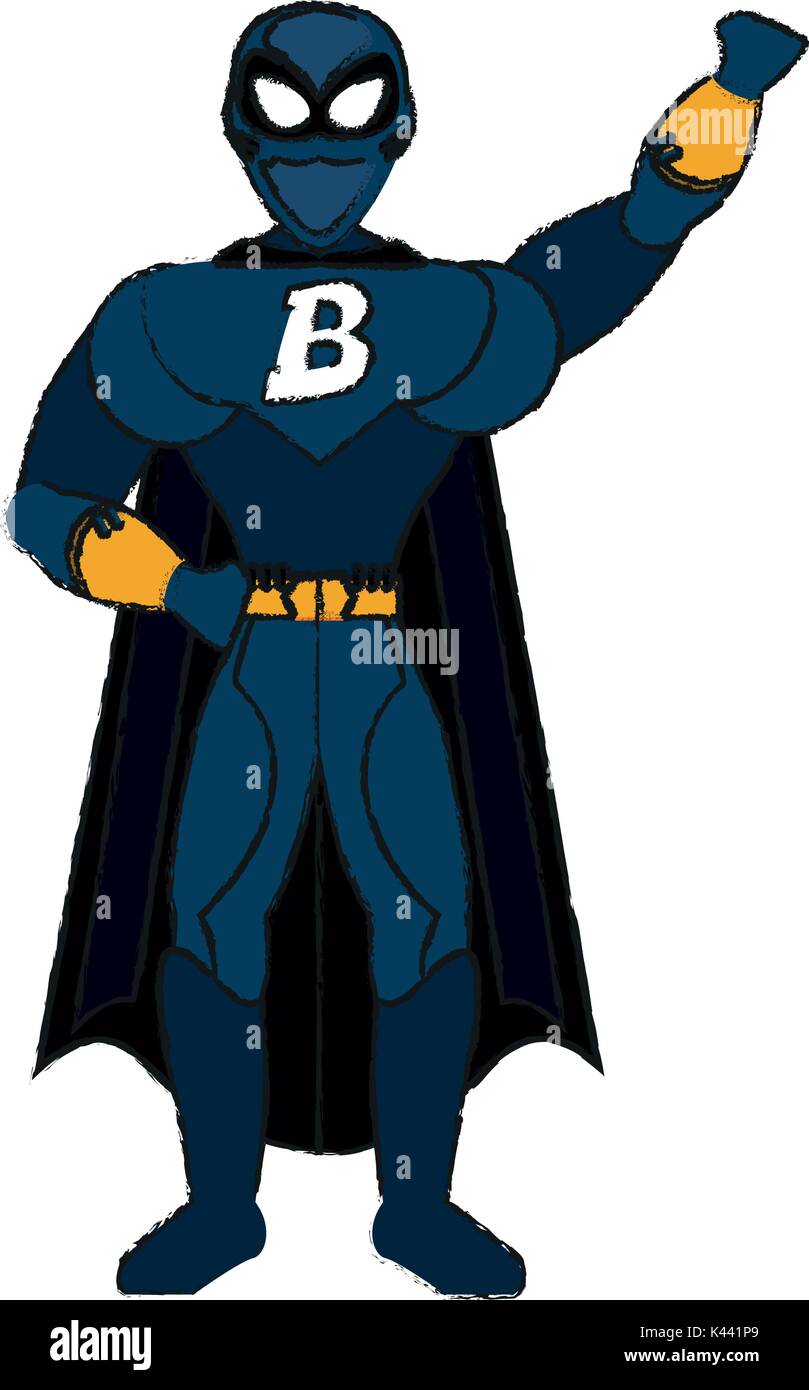Draw superhero cartoon style vector hi-res stock photography and images ...