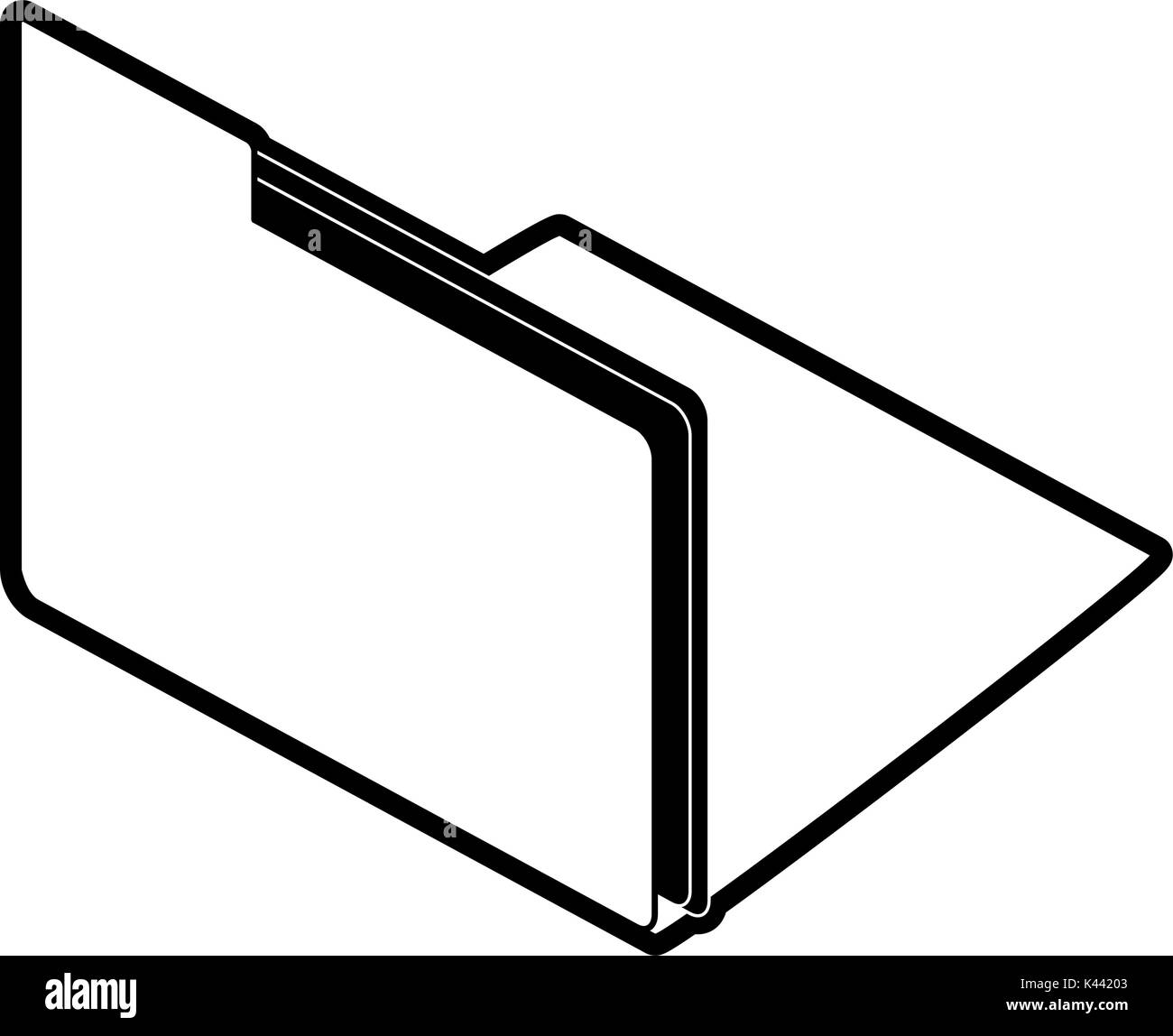 Folder digital document Stock Vector Image & Art - Alamy