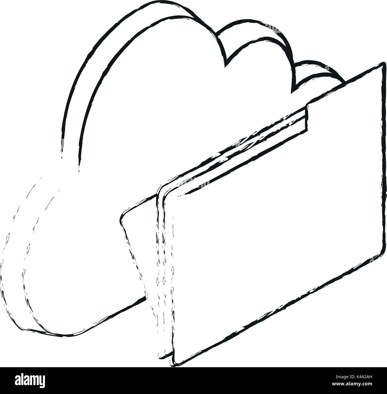 Folder digital document Stock Vector Image & Art - Alamy