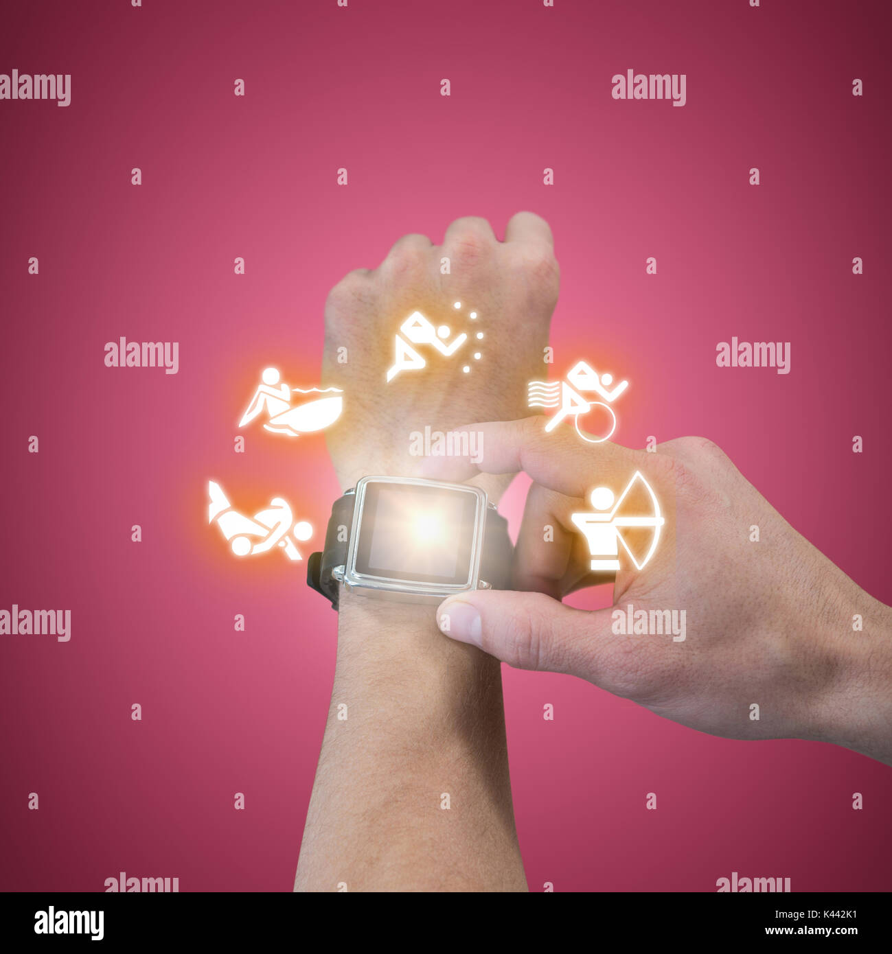 Finger rafting hi-res stock photography and images - Alamy