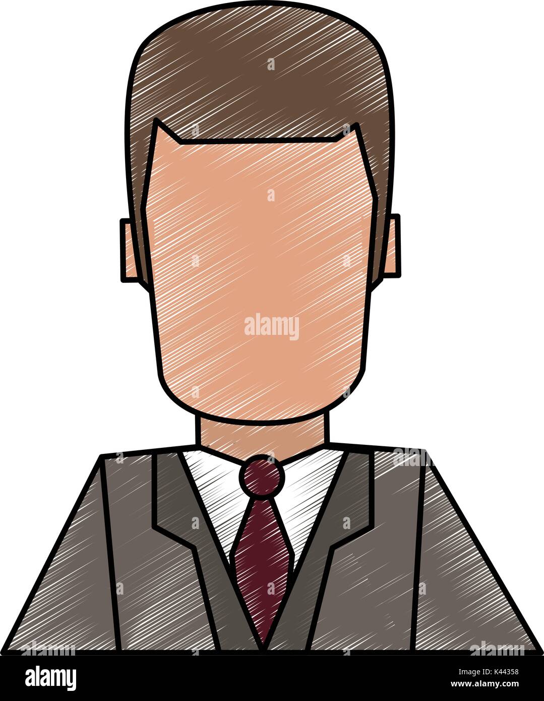 Businessman faceless cartoon Stock Vector Image & Art - Alamy
