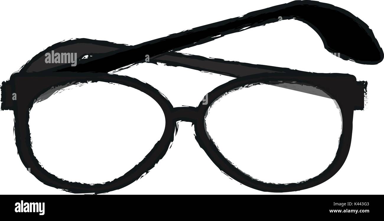 Geek fashion glasses Stock Vector Image & Art - Alamy