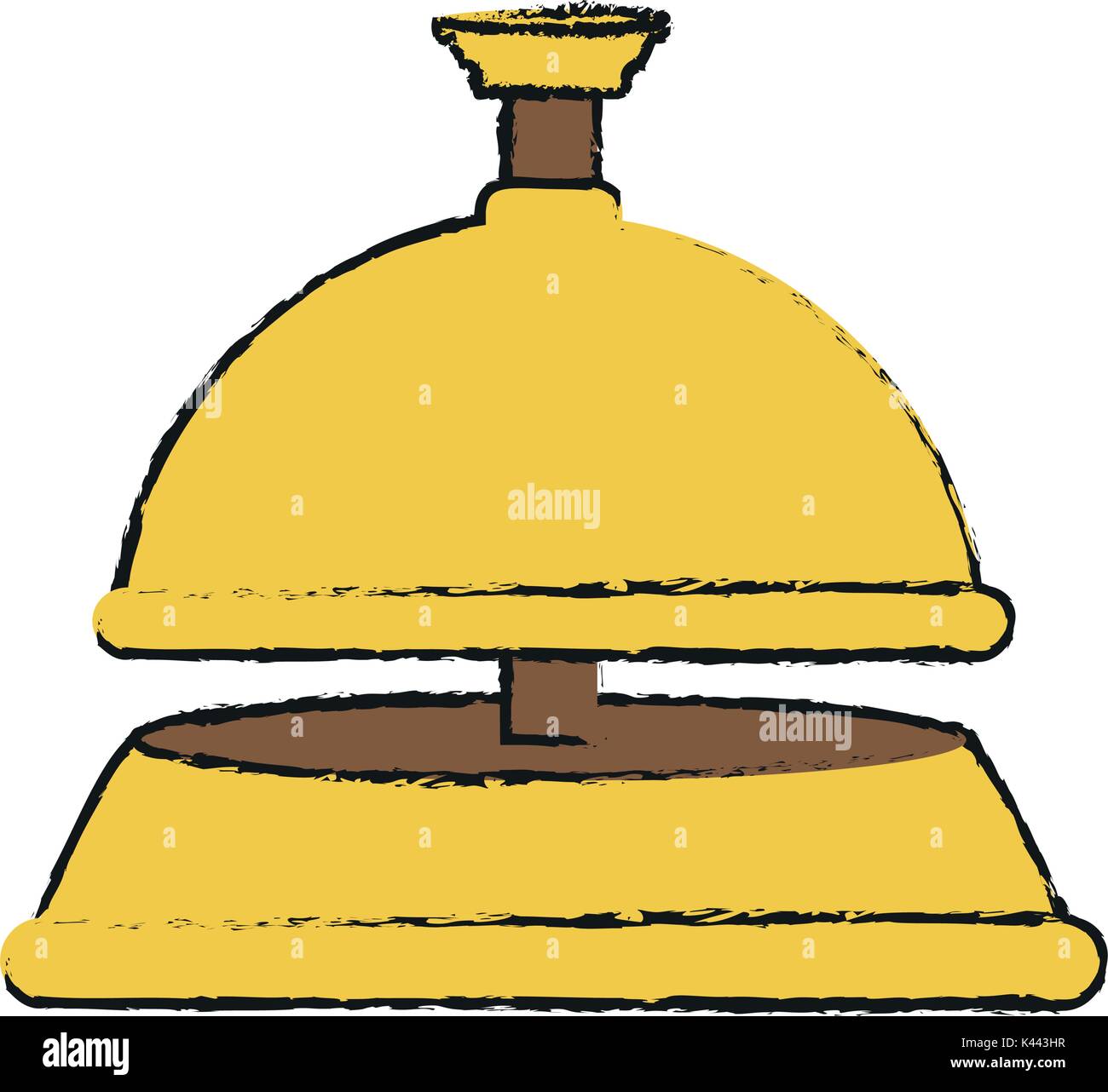 Hotel ring bell Stock Vector Image & Art - Alamy